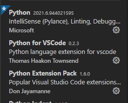 vscode 개발환경 구축시 'the python path in your debug configuration is invalid' 에러