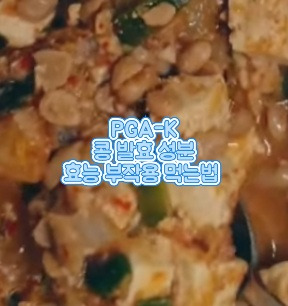 PGAK 효능 효과 부작용 먹는법