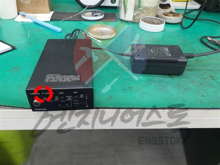 Controller / Toshiba Camera Control Unit IK-CU44A 수리완료 / 도시바 카메라컨트롤유닛 ...