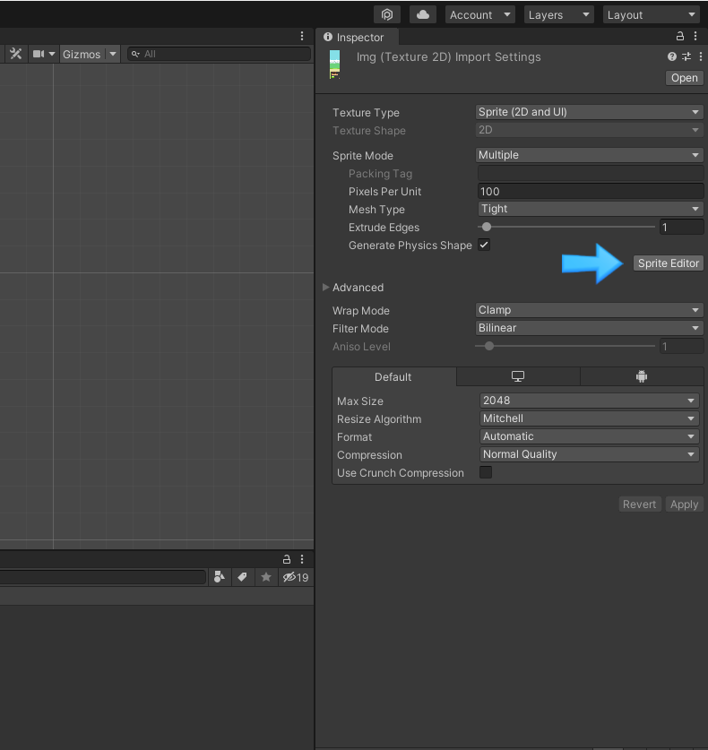 [Unity] No Sprite Editor Window registered. 해결하기 — WHAT DOES "IT" STAND FOR?