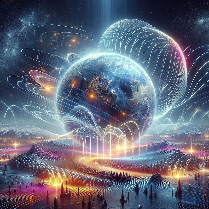 전자기 스펙트럼 - Unveiling the Electromagnetic Spectrum: The Symphony of ...