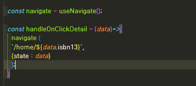[useNavigate] useParams() & useLocation()