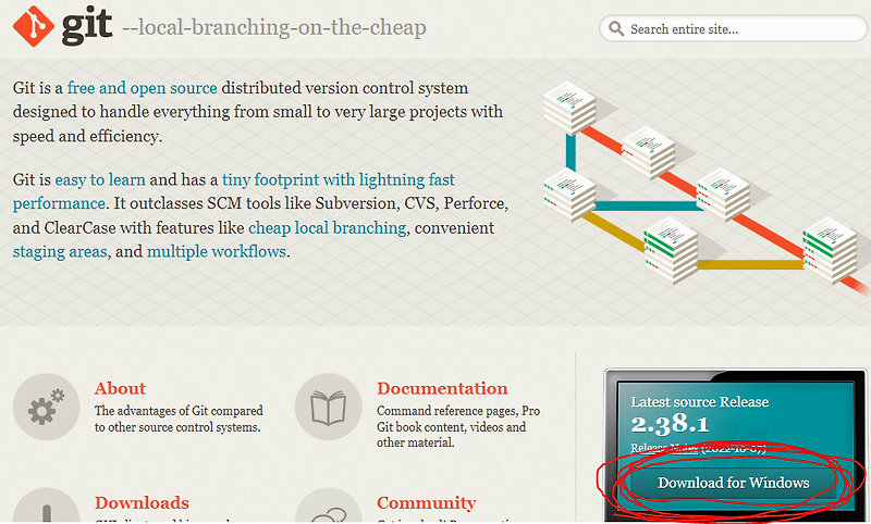[git 사용법] 1.git 설치
