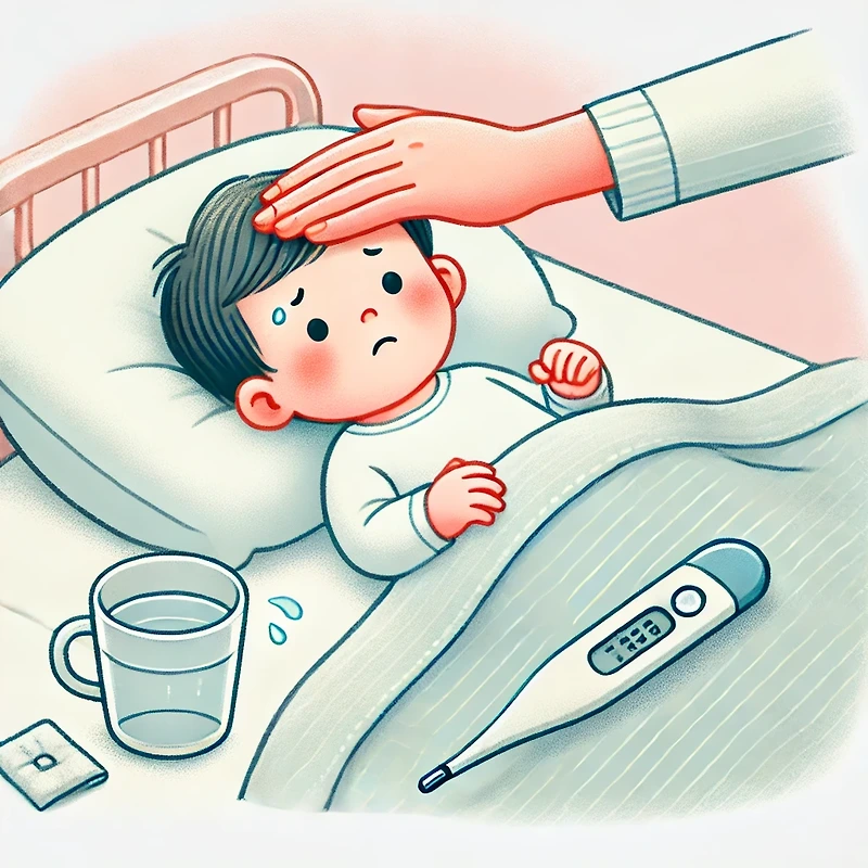 아기 열나는 이유와 대처 방법