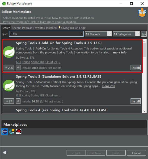 [Spring] STS4 Spring Legacy Project 사용 :: Seon's IT Story