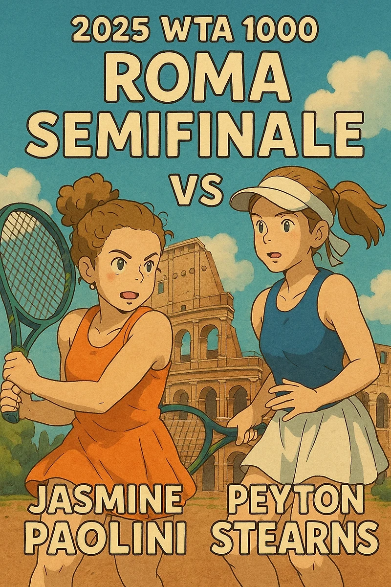 2025 WTA1000 로마 준결승 재스민 파올리니 VS 페이턴 스턴스