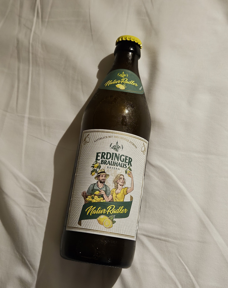 [다섯 번째 마시다] Erdinger - Natur Radler