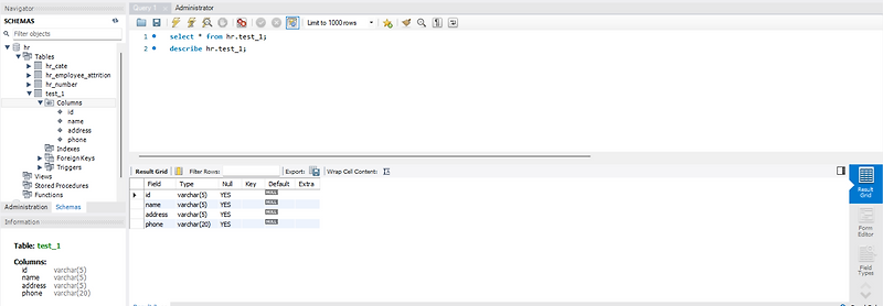 [VBA] 엑셀 매크로를 활용해 MySQL 테이블 만들기-2