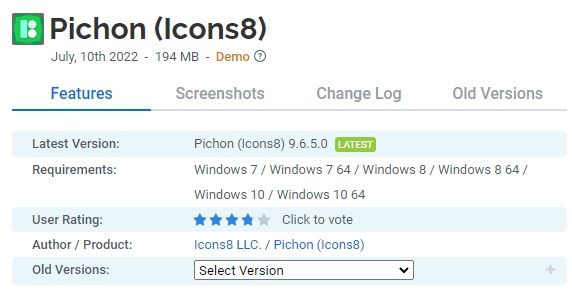Pichon (Icons8) 무료 다운로드