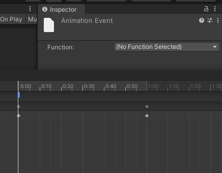 AnimationEvent has no function name specified!