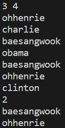 [백준 - python] 1764번: 듣보잡