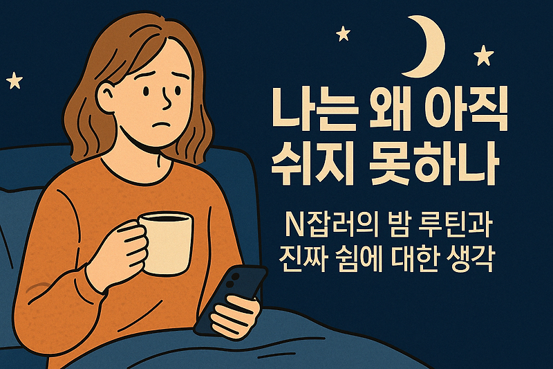 나는 왜 아직 쉬지 못하나