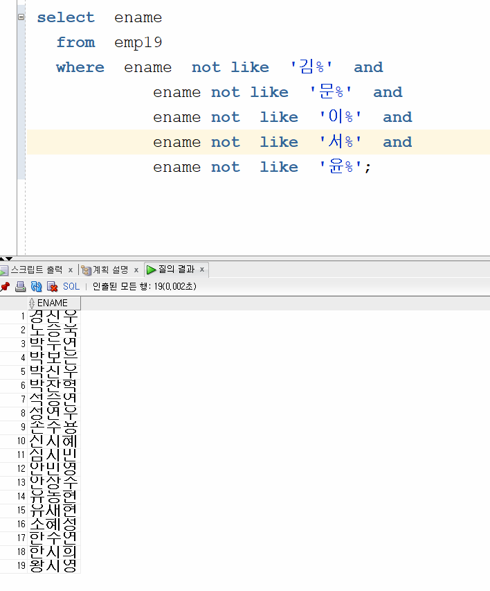 [빅데이터분석] SQL 튜닝_TIL 23
