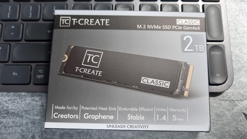 kjun.kr (kjcoder.tistory.com) :: [내돈내산] T-CREATE NVME SSD 2TB