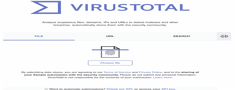 Virustotal 기능,사용법