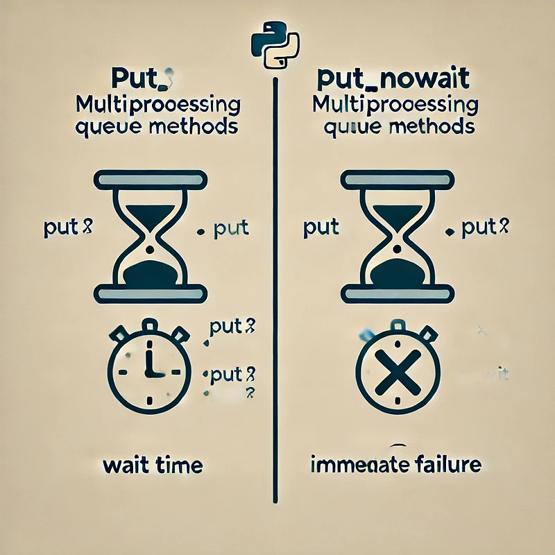 python 큐의 에서 put과 put_nowait에 대해서