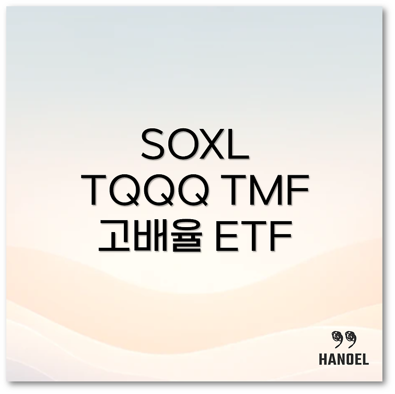 SOXL TQQQ TMF 고배율 ETF 투자 위험과 수익