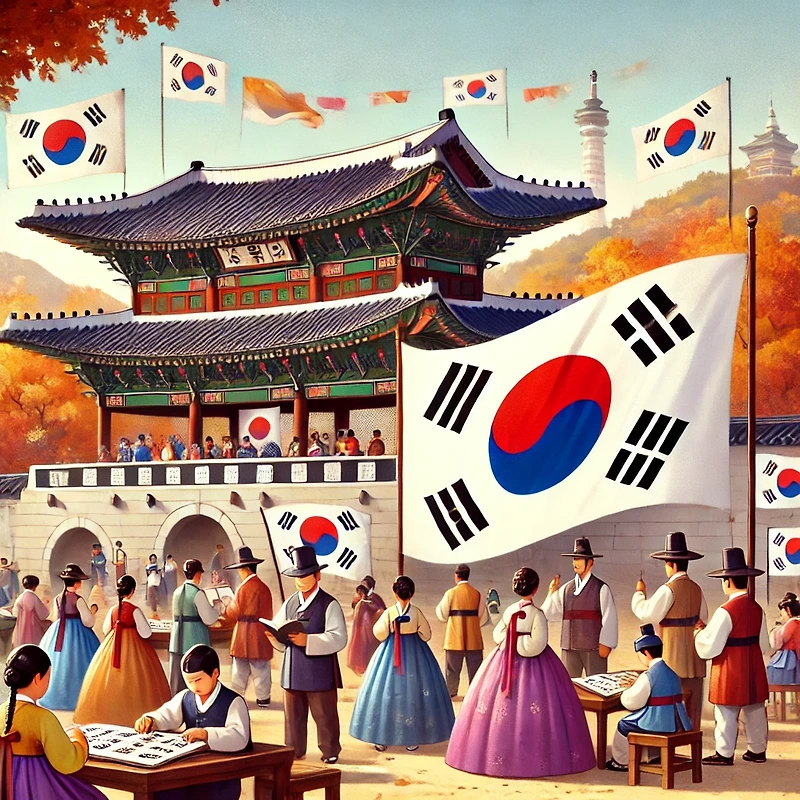 한글날 세종대왕의 업적