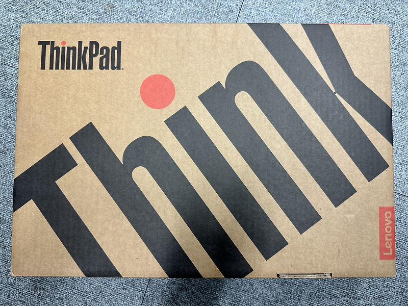 씽크패드 T14 21HDS01400 언박싱 후기 :: Benjamin's Note