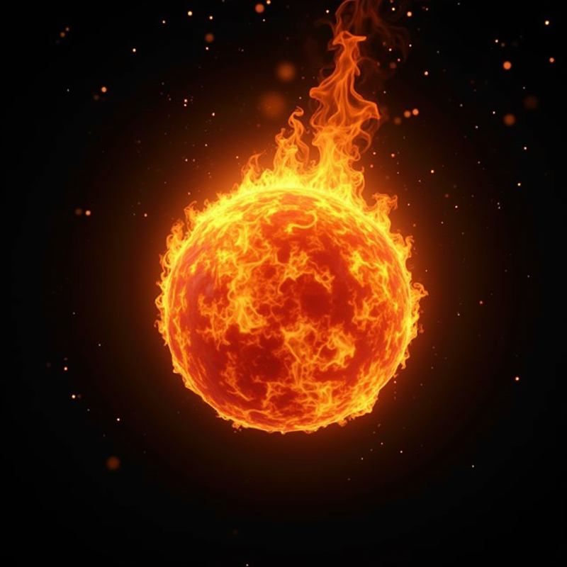 원소 구체의 변화 애니메이션 영상(Animated video of the transformation of the ...