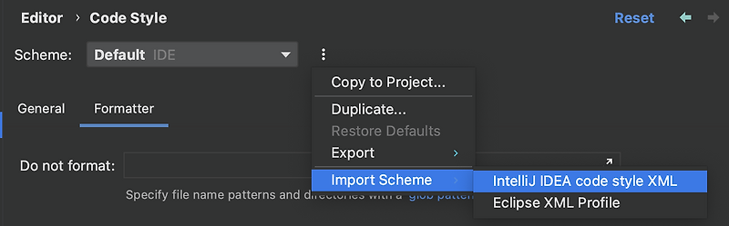 [Intellij] 코드 스타일 설정하기 — 기록하는 습관