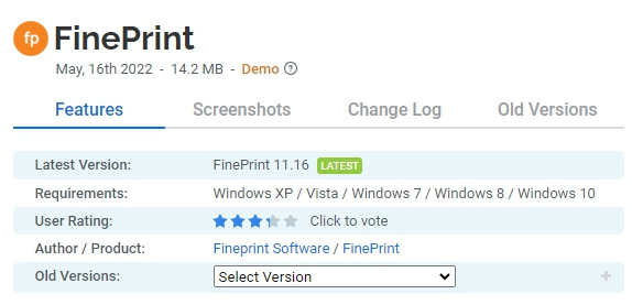 FinePrint 무료 다운로드