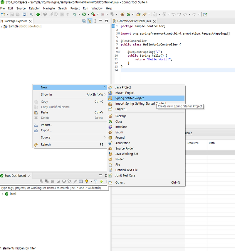 [JAVA/Spring Boot] STS4_JAVA 11 설정 오류 :: 끄적끄적 개발기록