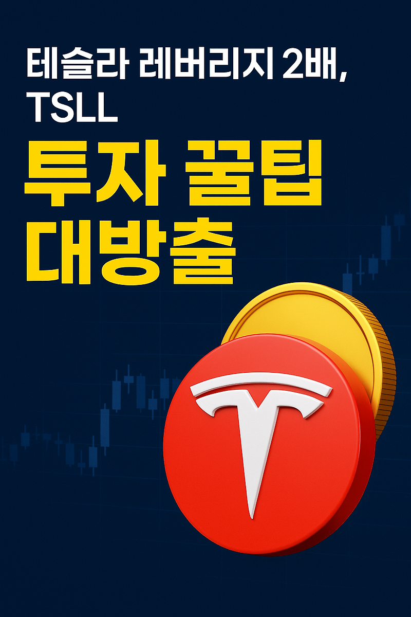 테슬라 2배 수익, TSLL 투자의 모든 것! 지금 바로 알아보세요