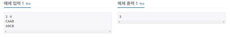 [BAEKJOON 백준] 1987 알파벳