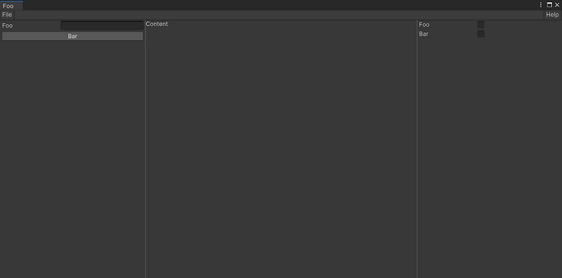 [Unity3d][Editor][UIToolkit] Flexible한 3개의 Pane 구성하기 :: 신생대 쥬라기월드