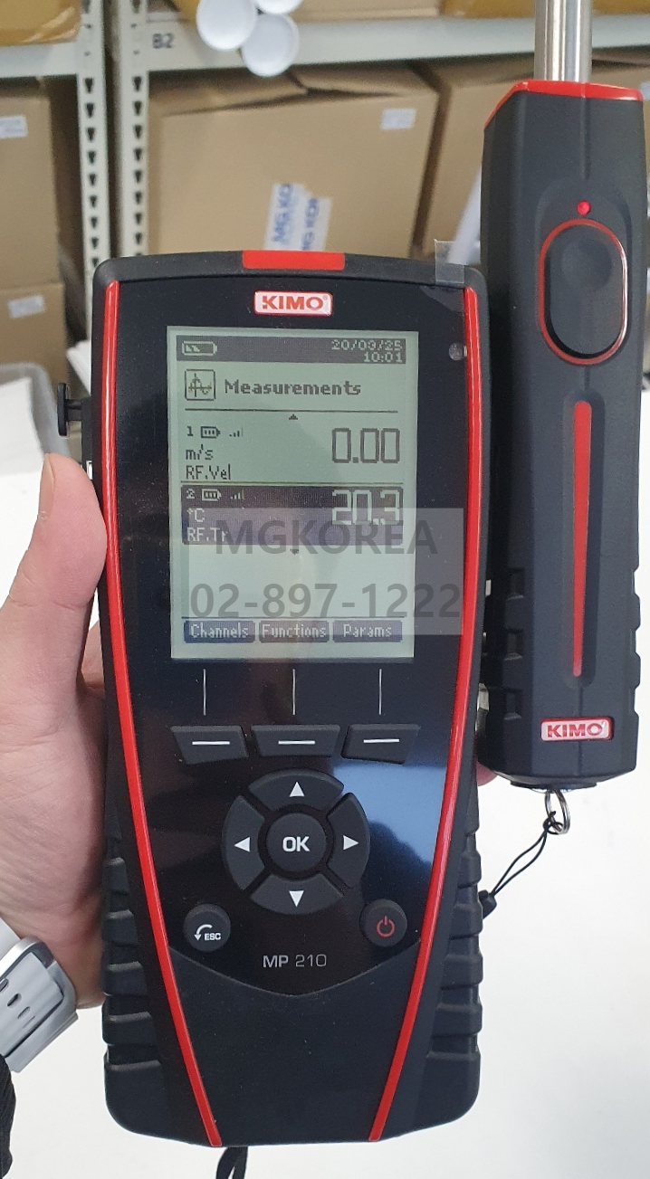 KIMO 키모 MP210 휴대용 풍속풍압계