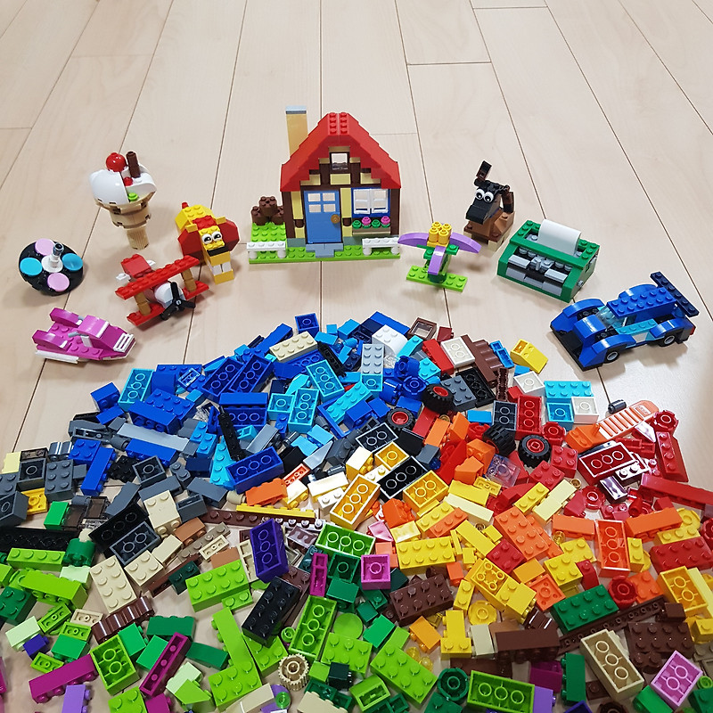 일상::레고 클래식 11005 창의력 발달 상자 조립기