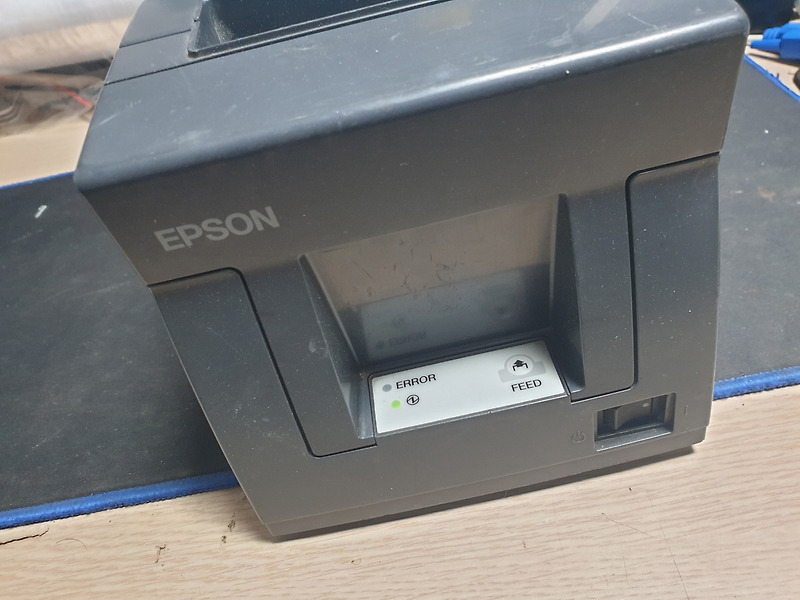 서울 마포구에서 글씨흐림으로 epson tm-t83 M226G 포스 엡손 프린터 사설 수리 고장 AS