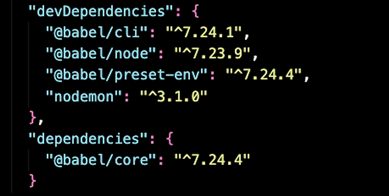 dependencies를 devdependencies로 이동시키기