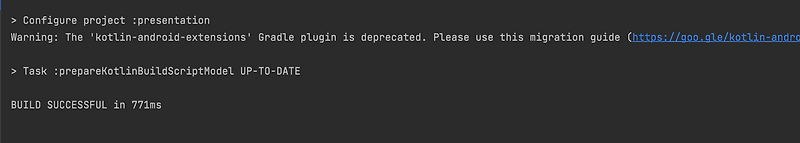 [Android Error] The 'kotlin-android-extensions' Gradle plugin is deprecated. — 인성의 개발 공부 노트
