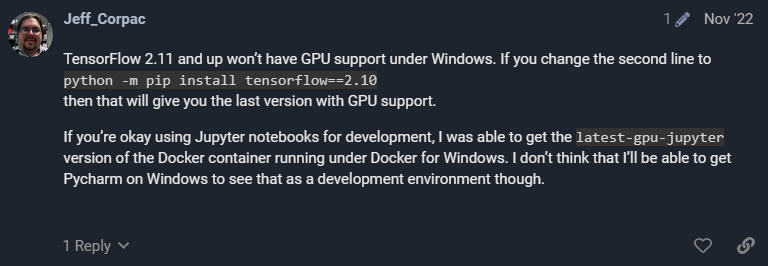 윈도우에서 Tensorflow GPU 사용 — Cyp Software Blog