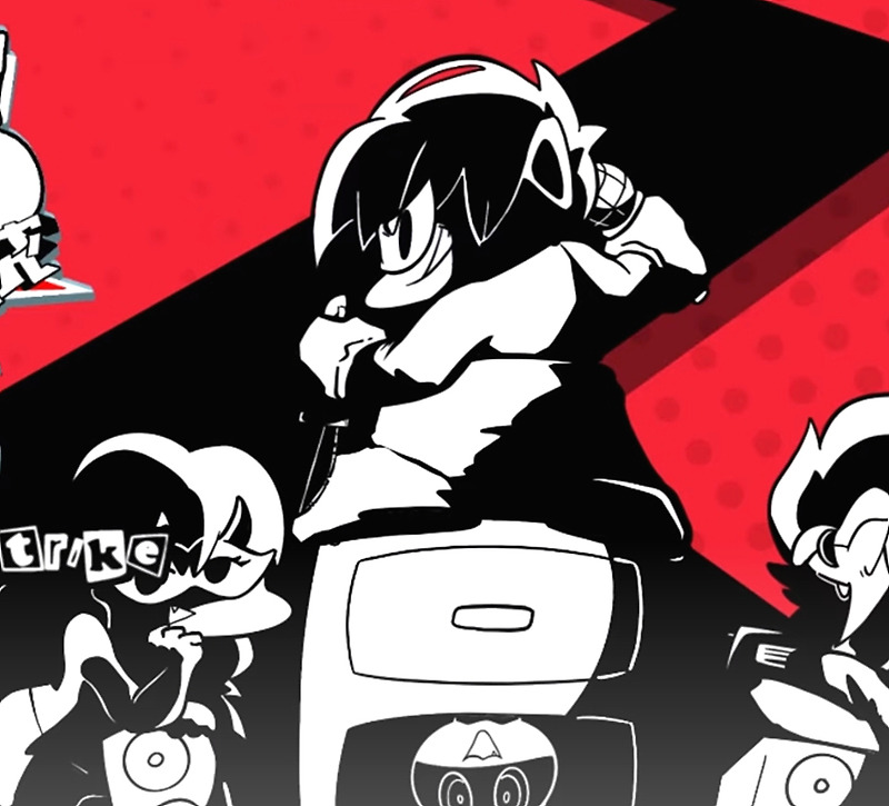 프나펌 페르소나5 모드 (FNF vs Persona 5 style) | 오락실 고전게임