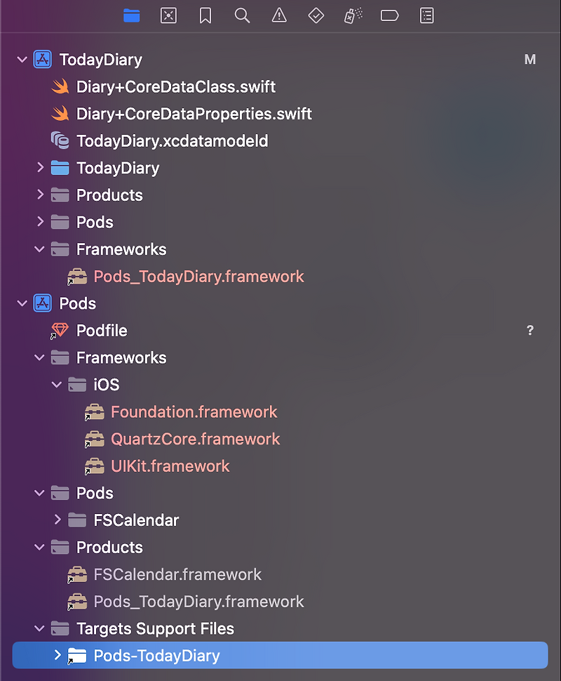 [Xcode] framework 설치 후 프레임워크가 빨간글씨로 보이는 오류 — JayDevelop