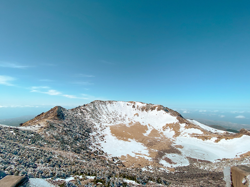 한라산 겨울 성판악코스 등반과 백록담 본 후기 등산 초보