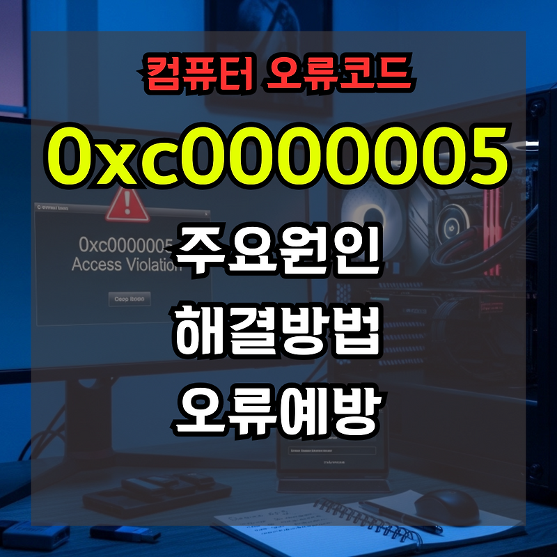 0xc0000005 오류 완벽 해결: 메모리 액세스 위반 가이드