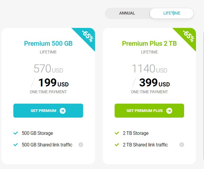 pCloud 가입 / 추가 무료 용량 받기 - 최대 10GB