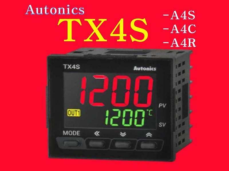 오토닉스 디지탈 온도조절기 Digital Temperature Controller TX4S 온도콘트롤 Autonics TX4S-A4S TX4S-A4C TX4S-A4R