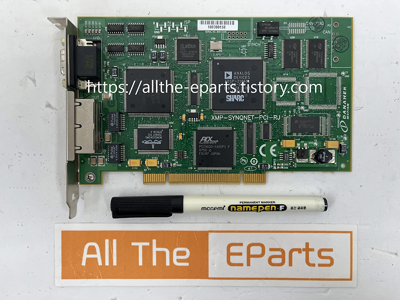 DANAHER XMP-SYNQNET-PCI-RJ T114-0002 REV.P3 Motion Controller