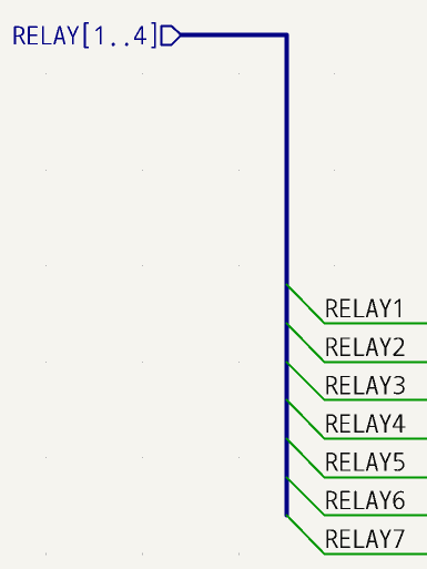 KiCad, PCB 디자인 - 계층 도면, BUS 통신