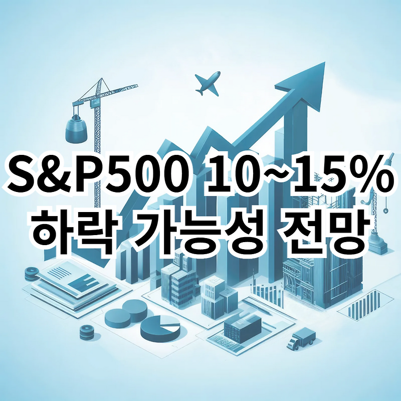 S&P500 10~15% 하락 가능성 전망 :: 날마다 행복 가득하기를