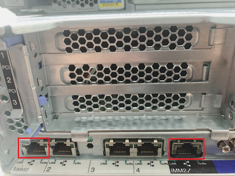 IBM 서버 IMM 설정 방법