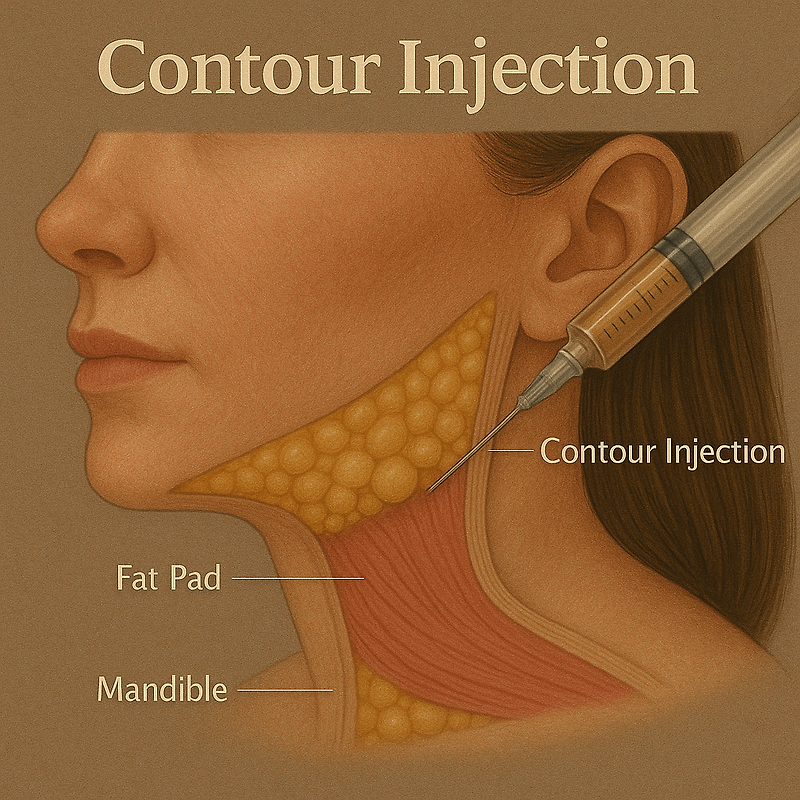 윤곽주사 (Contour Injection), 부작용