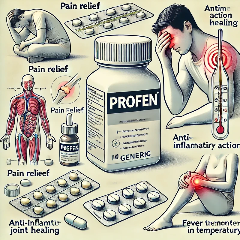나의 완벽한 비서에 나온 프로펜(Profen): 효능, 용법, 부작용 및 주의사항
