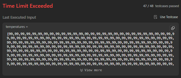 [Monotonic Stack][Medium] 739. Daily Tempreatures