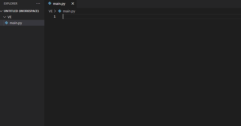 Python Vscode로 가상환경 만들고 사용하기